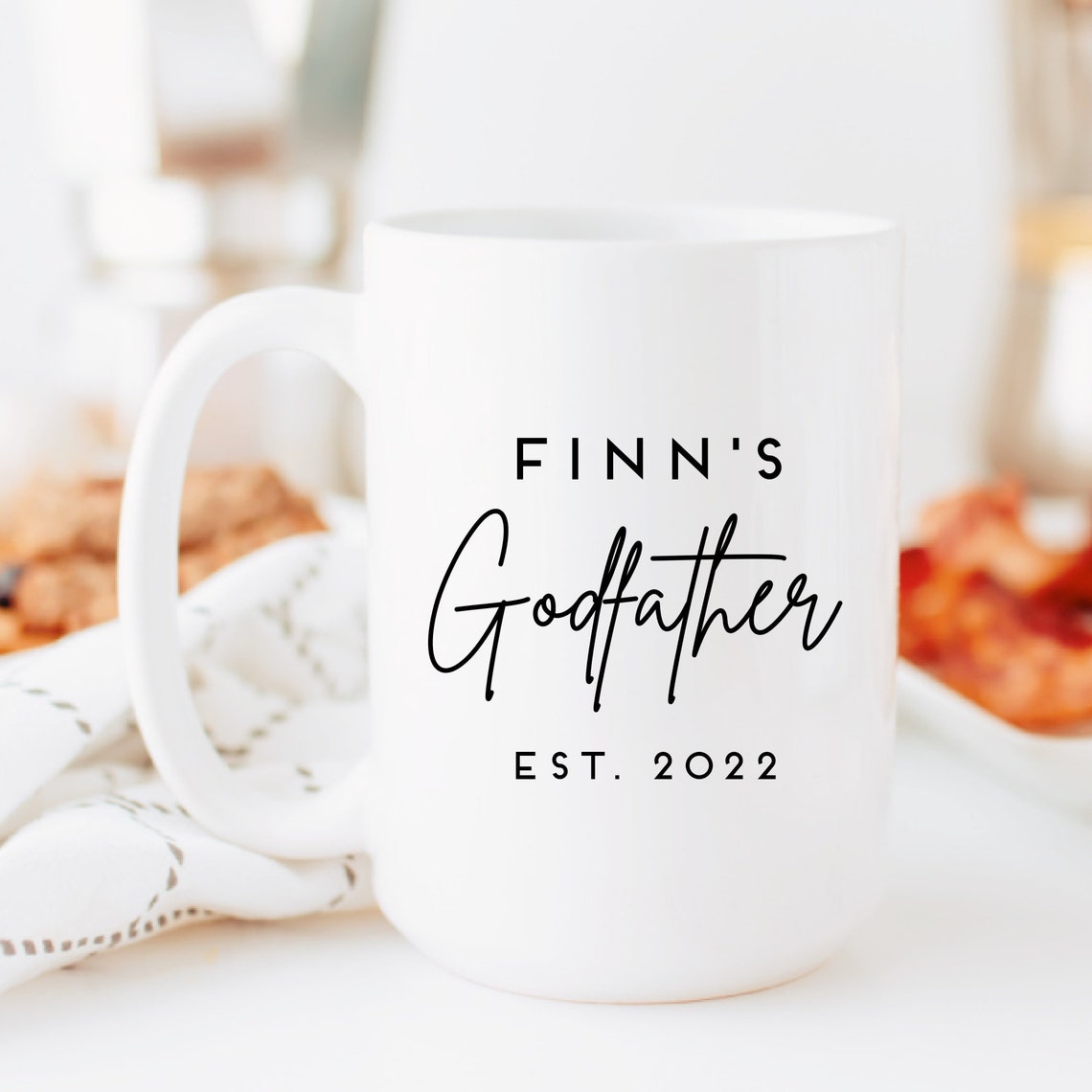 Godfather Gift Godfather Mug Gift for Godfather Godfather - Etsy