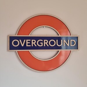 Custom London Underground Sign - Your Text Here - Etsy