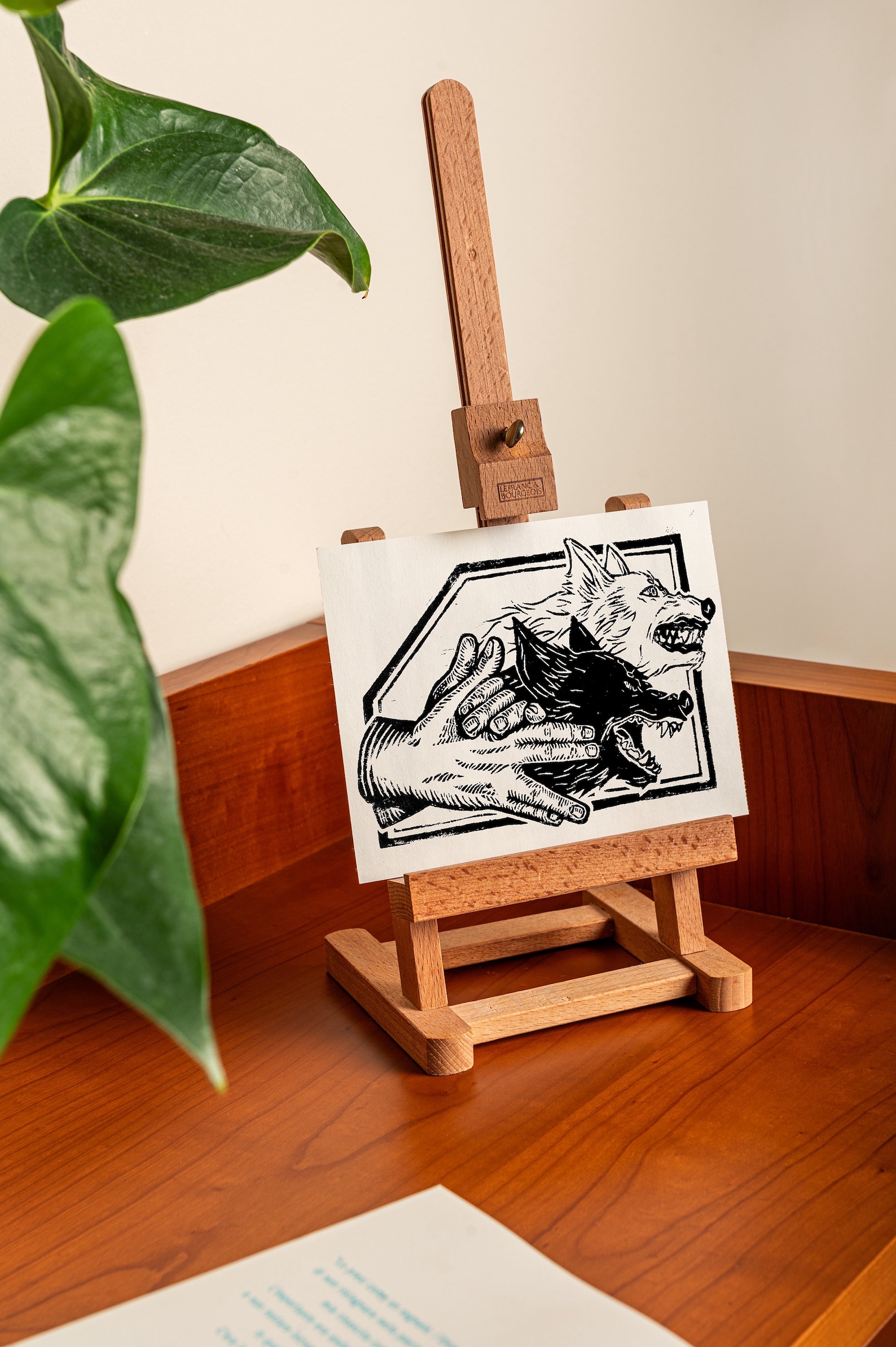 Jujutsu Kaisen Divine Dogs Shikigami - Linocut A5 Print - Etsy