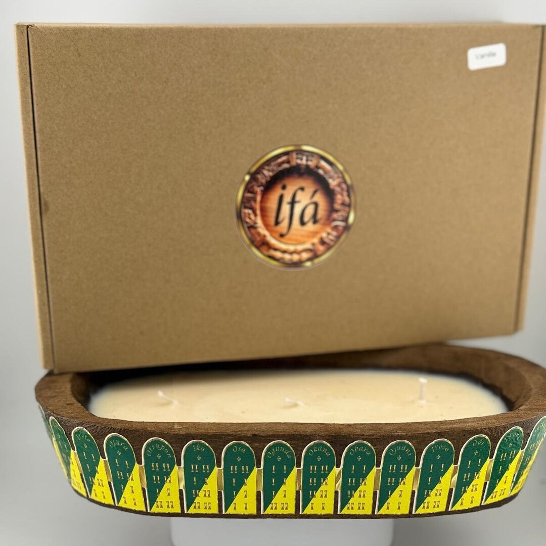 Luxury Candle for Orunmila Ifa, God of Wisdom and Connoisseur of Our ...