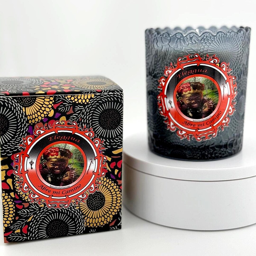 Candle for Elegua, Owner of the Roads and Luck. Perfect for Opening the ...