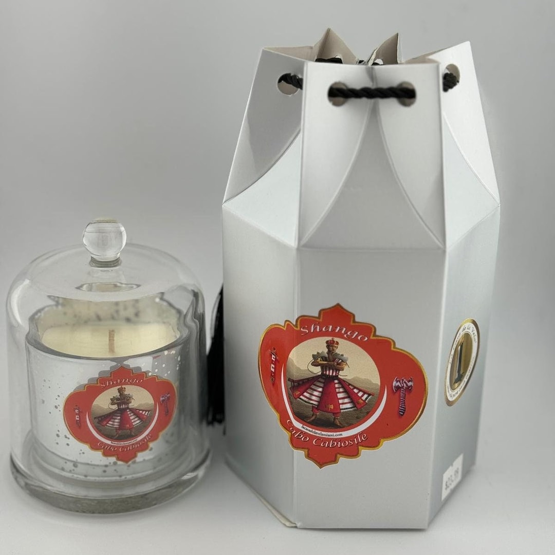Candle for Shango, King of Joy and the Drum, Kabo Kabiosile. Silver. - Etsy