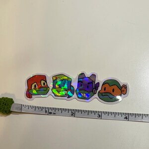 Rottmnt Stickers // Broken Glass Holographic // 4 In - Etsy