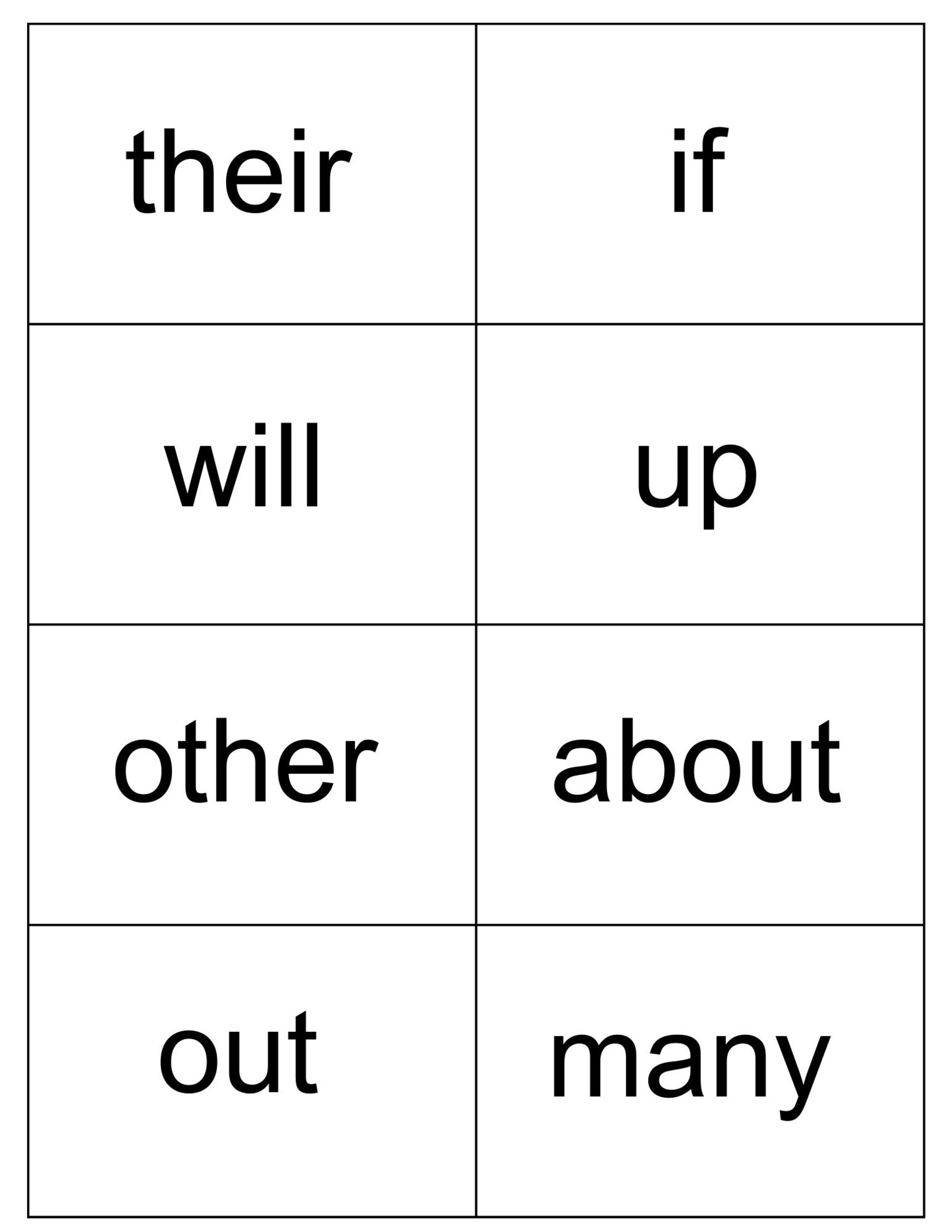 100 Printable Flashcards Fry Sight Words | Prek, Kindergarten, 1st ...