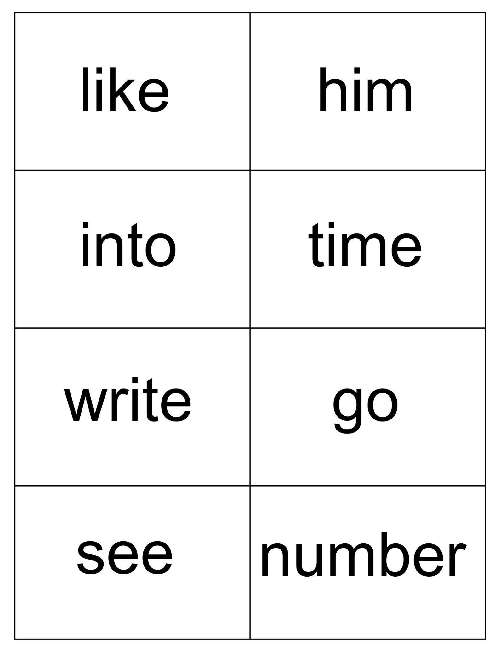 100 Printable Flashcards Fry Sight Words | Prek, Kindergarten, 1st ...