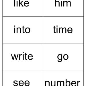 100 Printable Flashcards Fry Sight Words | Prek, Kindergarten, 1st ...
