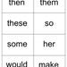100 Printable Flashcards Fry Sight Words | Prek, Kindergarten, 1st ...