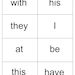 100 Printable Flashcards Fry Sight Words | Prek, Kindergarten, 1st ...
