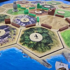 Settlers of Catan Board Game Replacement Pieces | 6 Color Options ...