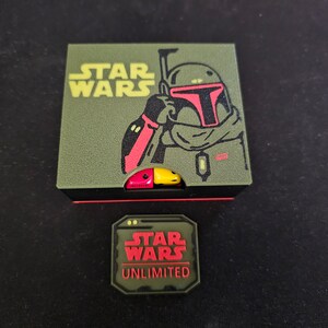 Star Wars Unlimited Token Set and Token Box: Boba Fett - Etsy