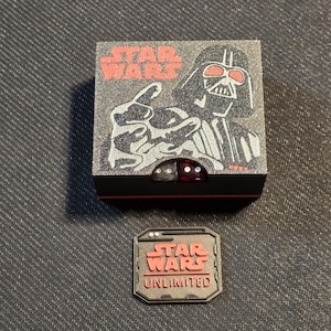 Star Wars Unlimited Token Set and Token Box: Darth Vader - Etsy