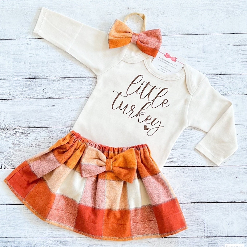 Girls Thanksgiving Outfit - Etsy
