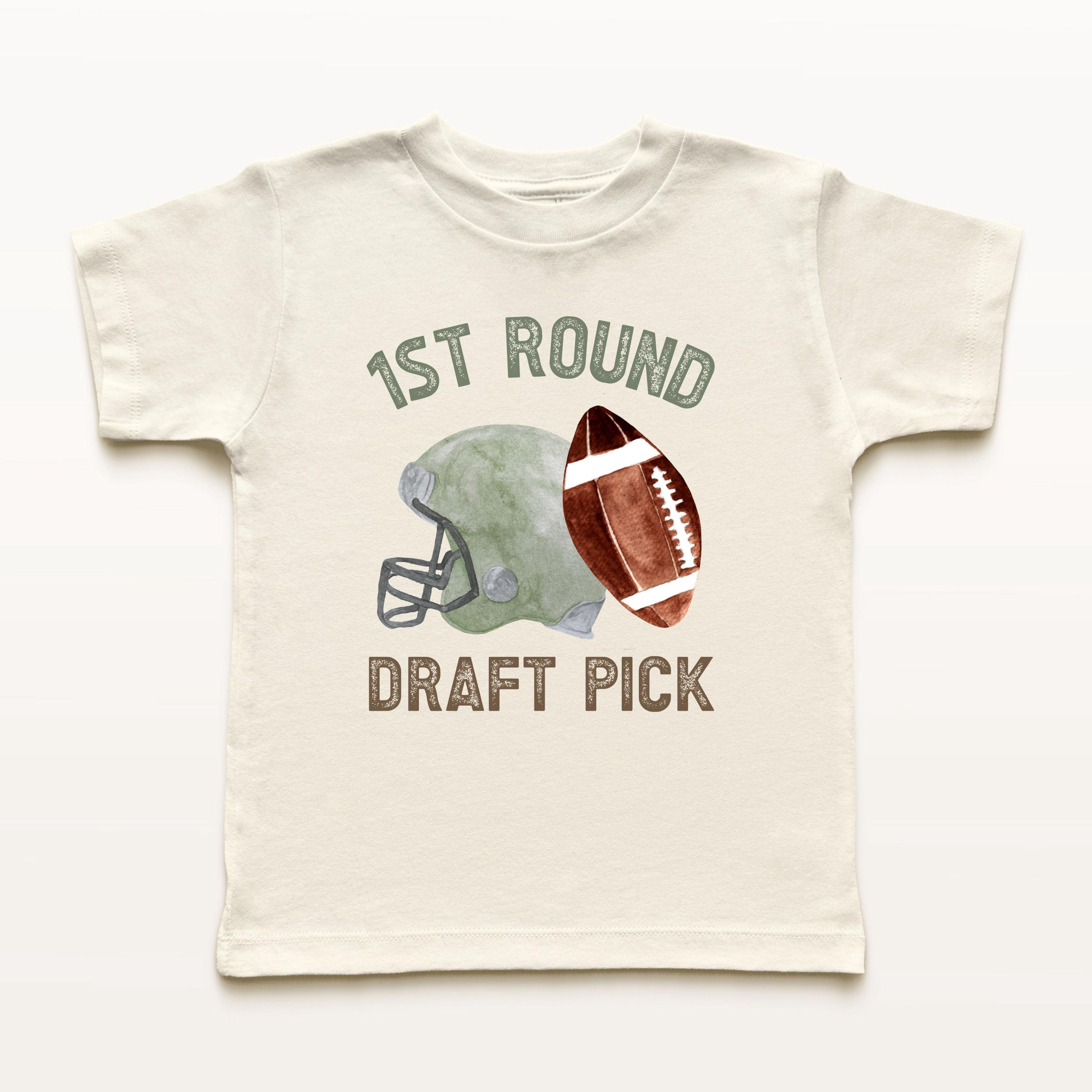 First Round Draft Pick 1st Birthday Outfit: Football Family Matching ...