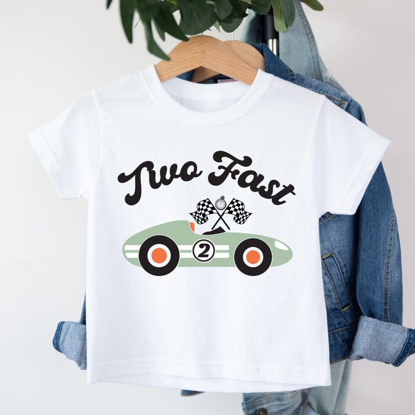 Two Fast Birthday Shirt - Etsy