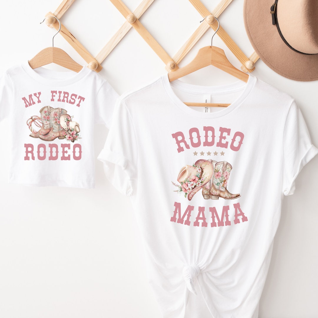 My First Rodeo Birthday Shirt, Pink Rodeo 1st Birthday Shirt, Wild One ...