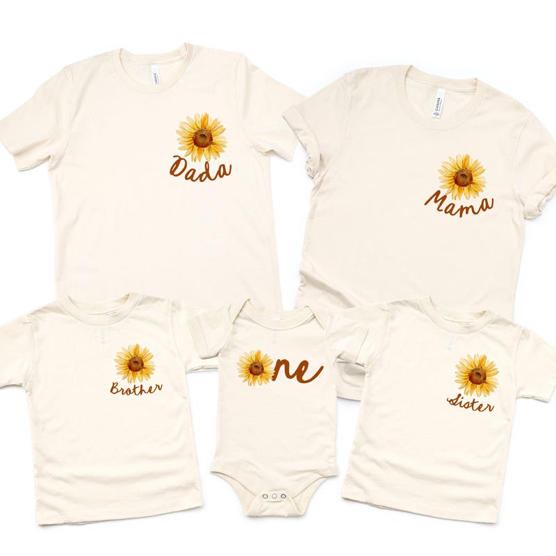 Sunflower Birthday Shirt - Etsy