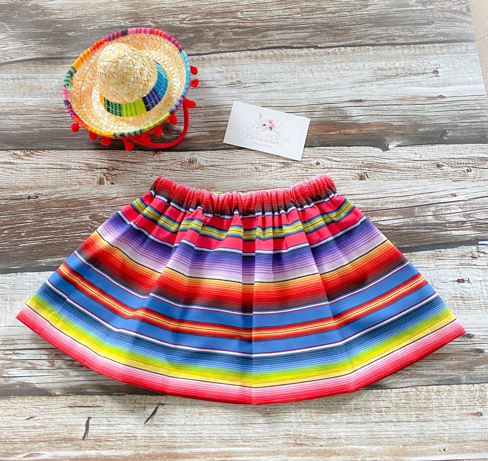 Fiesta First Birthday Outfit Girl Serape 1st Birthday Outfit | Etsy