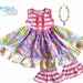 Girls Pumpkin Dress, Pink October Dress, Thanksgiving Dress, Pink ...