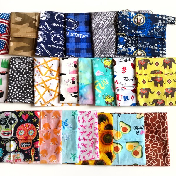 Face Mask Pouch - Etsy