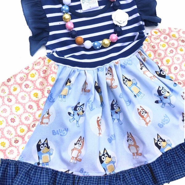 Bluey Dress - Etsy