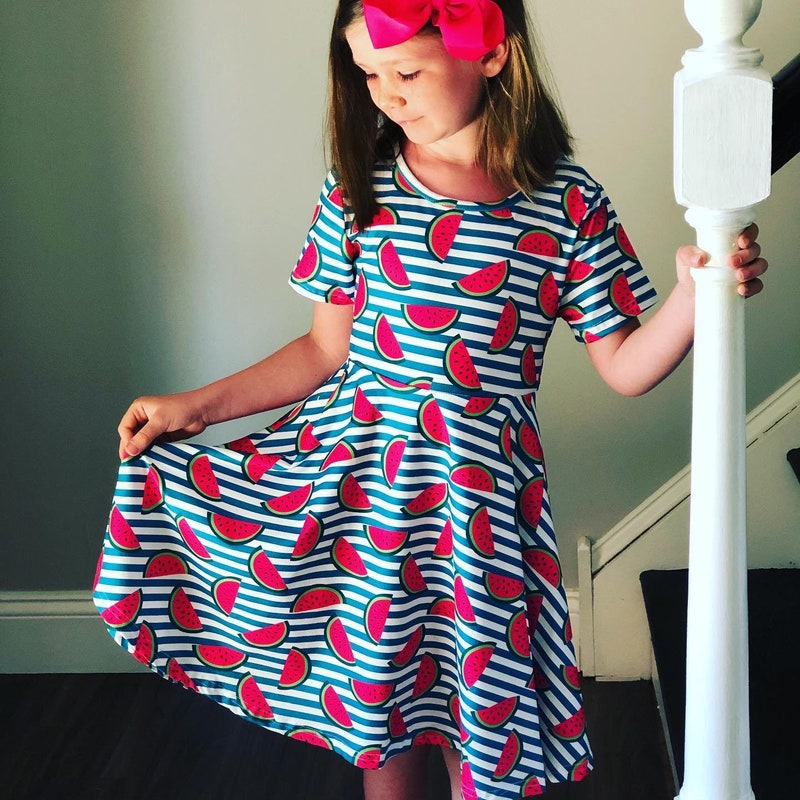 Watermelon Dress - Etsy