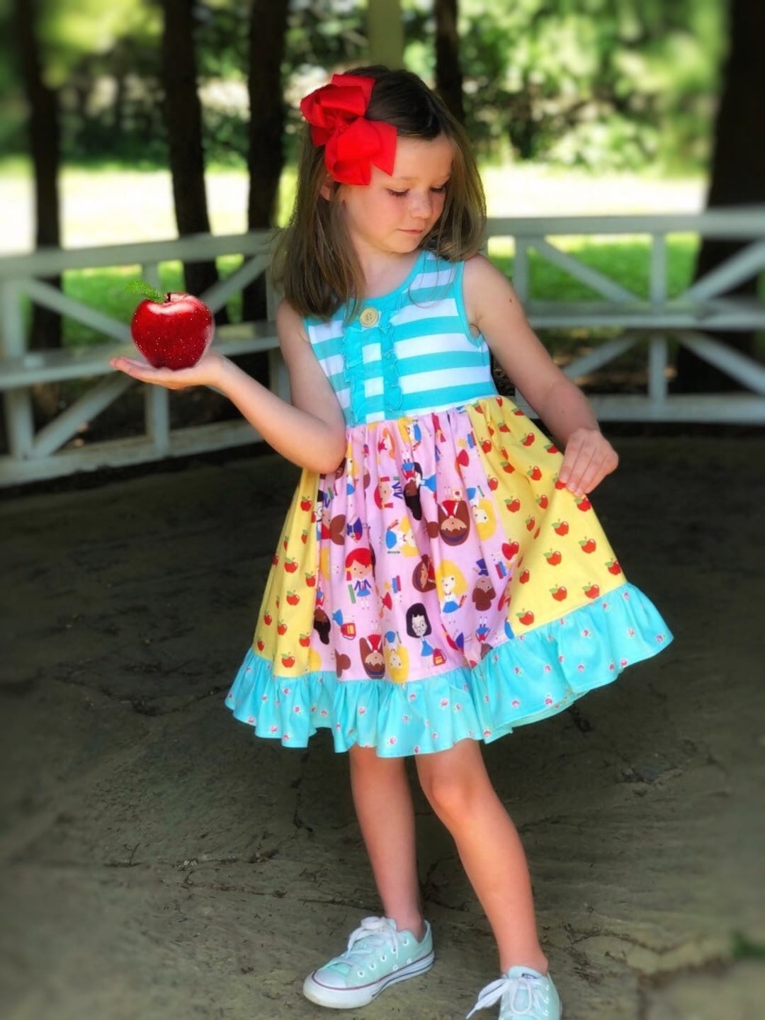 Back to School Dress, Girls School Dress First Day of Kindergarten ...