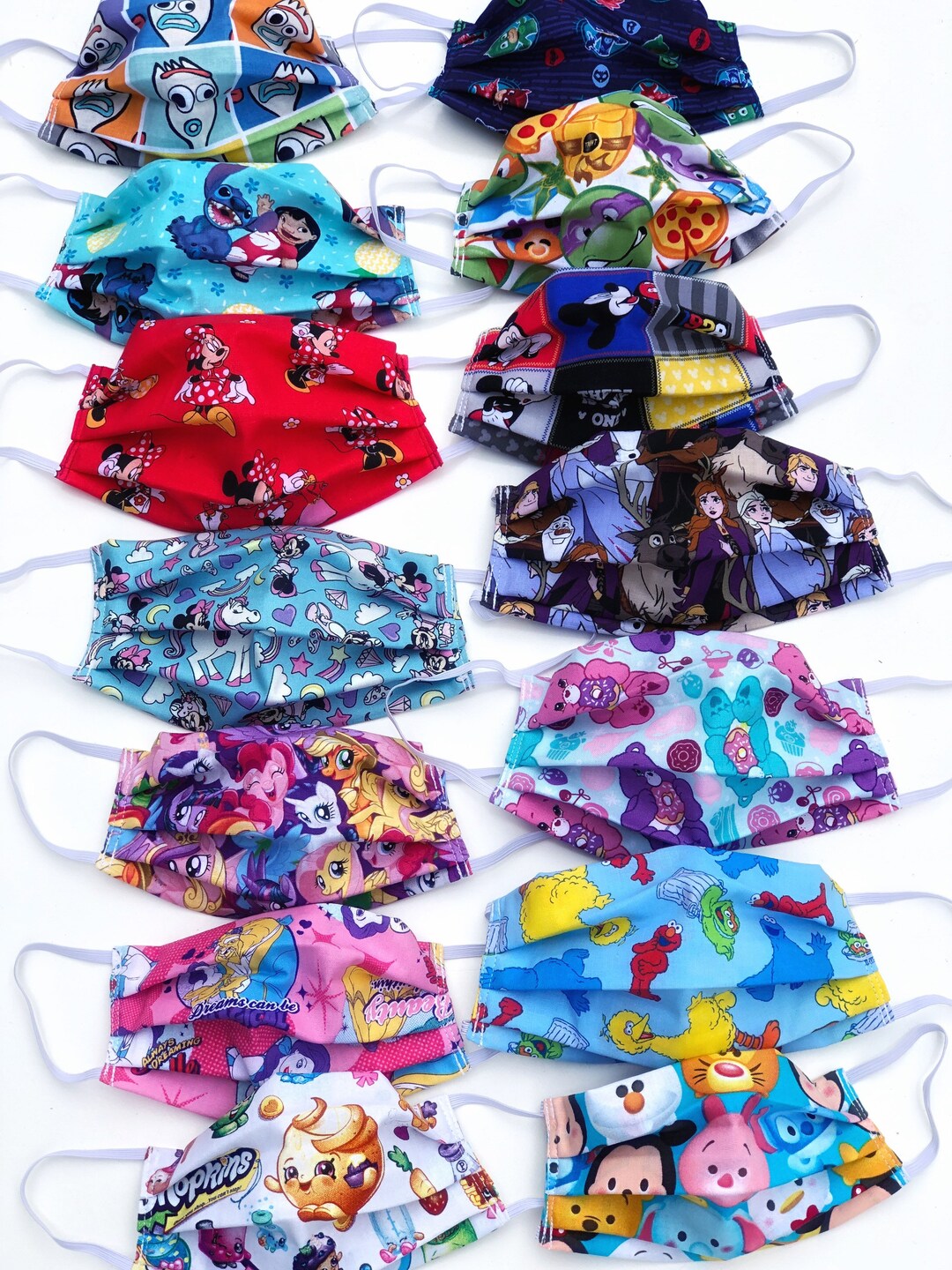 Disney Mask, Frozen Face Mask Minnie Mouse Face Mask Kids Disney Face ...