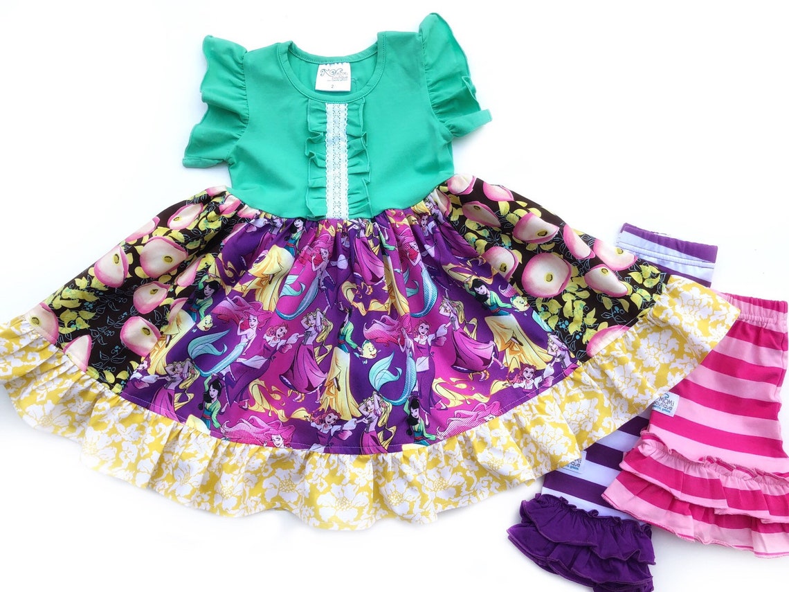 Girls Disney Princess Dress Toddler Disney Outfit Halloween - Etsy