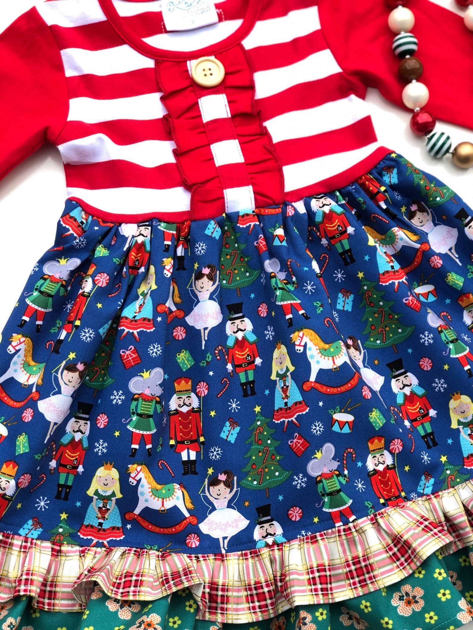 Christmas Nutcracker Dresses Girls Nutcracker Ballet Etsy