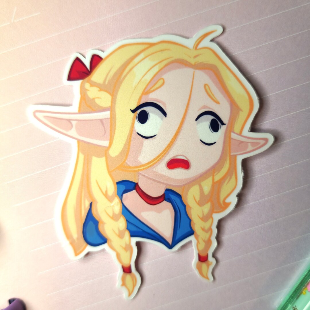 Marcille Sticker | Anime | Funny | Cute Kawaii for Bullet Journal ...