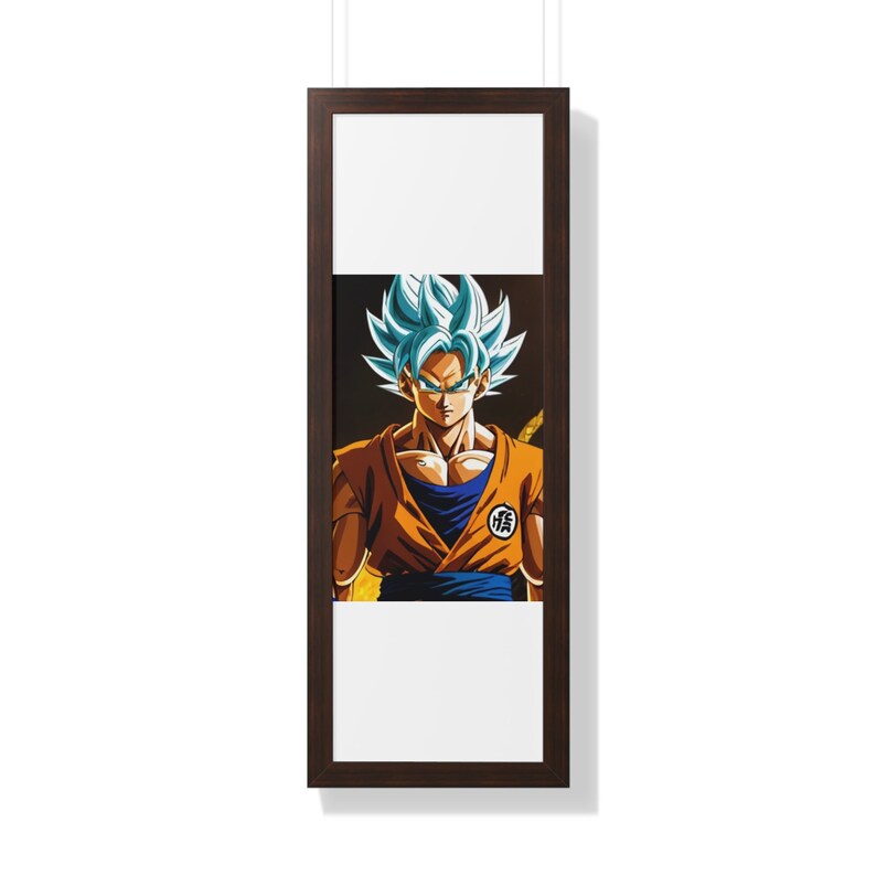 Childrens Anime Framed Vertical Poster Wall Art for Kids Anime Math ...