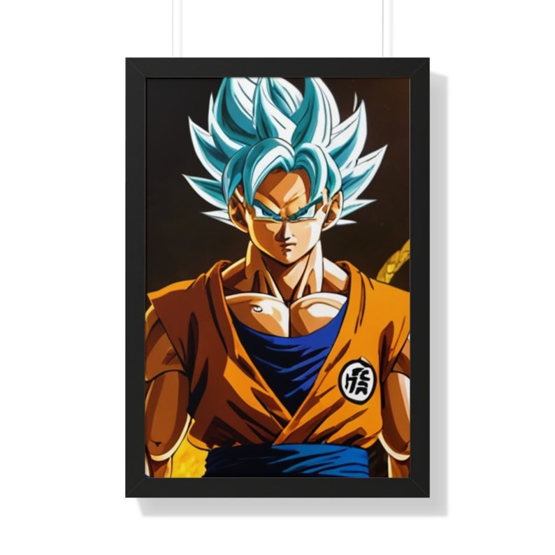 Childrens Anime Framed Vertical Poster Wall Art for Kids Anime Math ...