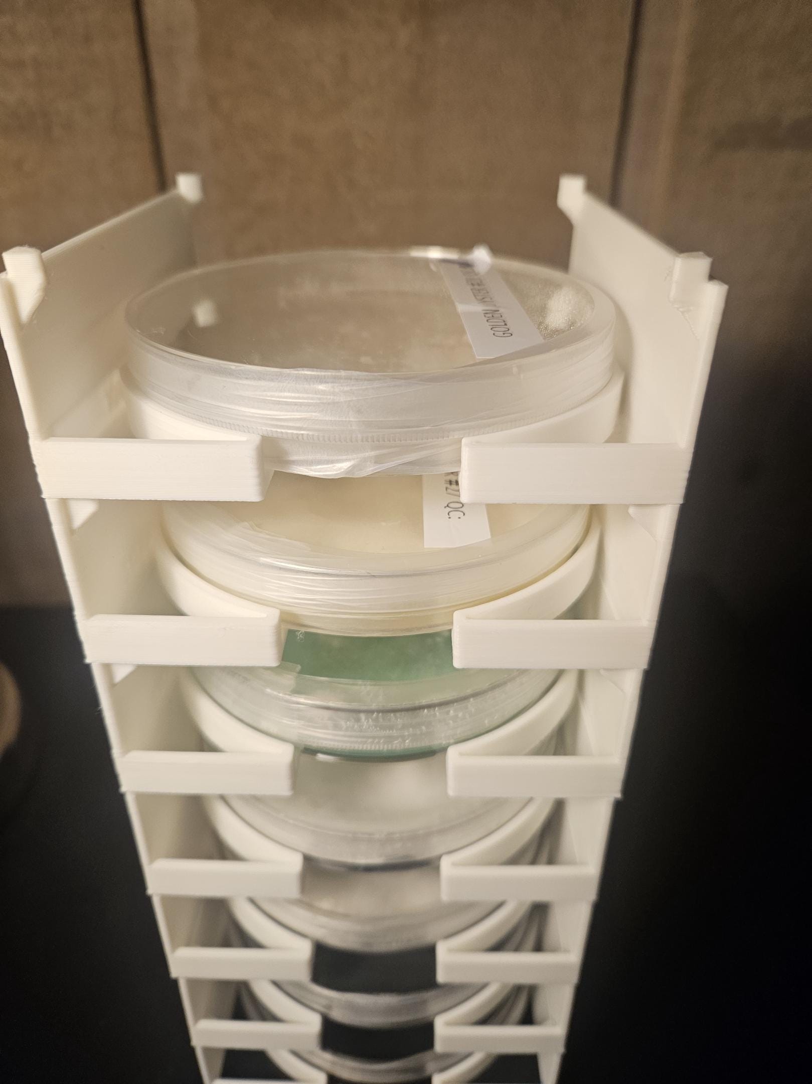 Custom Modular Stackable Petri Dish Holder (90mm) – Personalized 3d ...