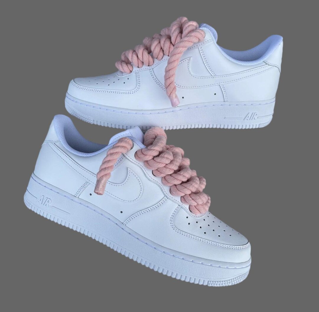 AF1 W Thick Rope Lace Any Color - Etsy