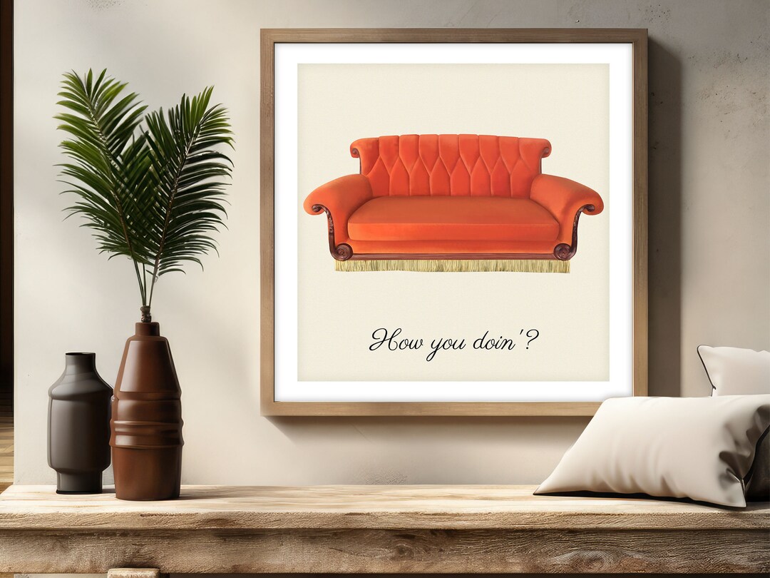 Framed Friends Wall Art | Poster | Print | Quote | 10″×10″ | 12″×12 ...