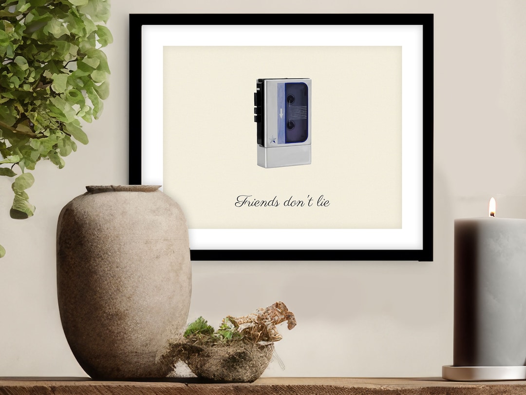 Framed Stranger Things Wall Art | Poster | Print | Quote | 8″×10″ | 11 ...