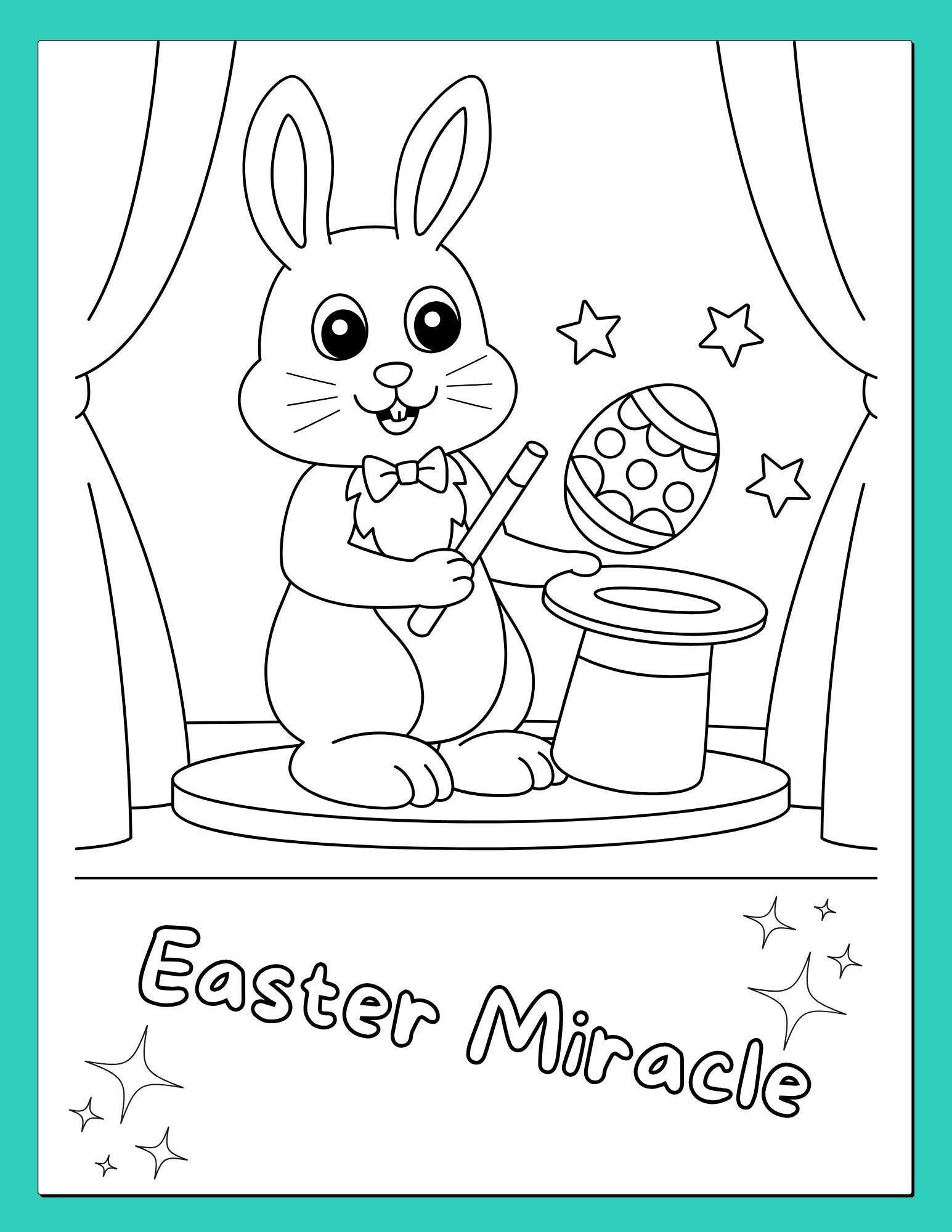 Printable Easter Coloring Pages for Kids ,toddlers, Preschoolers 30 ...
