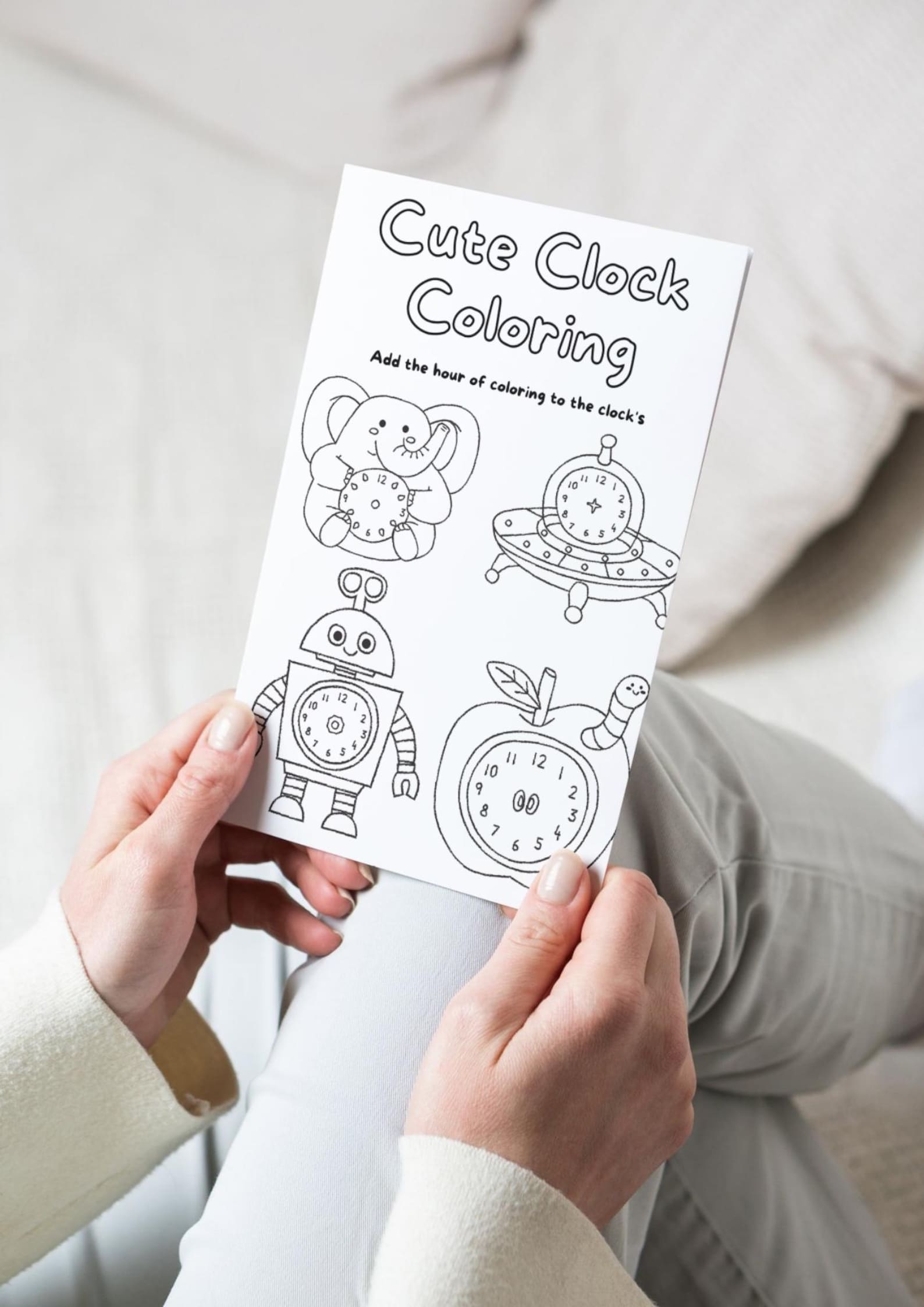 Learn the Clock – 30 Printable Pages - Fun & Educational Telling Time ...