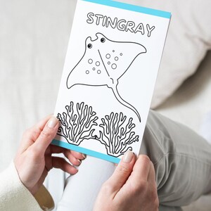 Sea Animals Coloring Pages for Kids –24 Printable, Fun & Educational ...