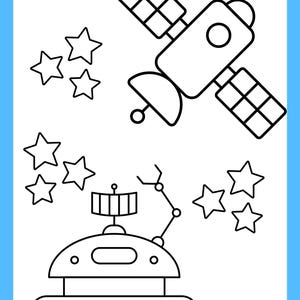 Printable Space Coloring Pages for Kids –25 Printable,fun & Educational ...