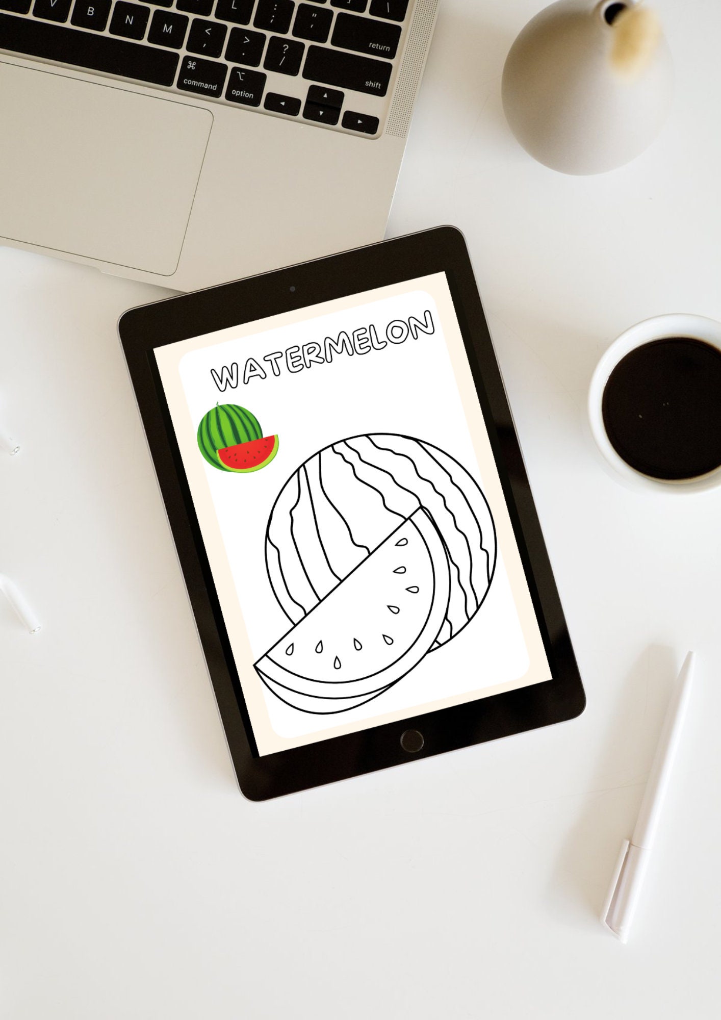 Fruits Coloring Pages for Kids 23 Printable,fun ,creative & Educational ...