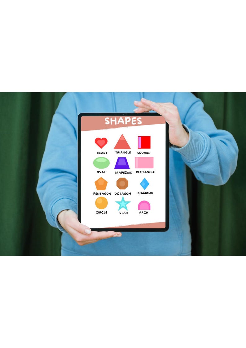 12 Preschool Educational Bundle Posters for Kids –printable Pages- ABC ...