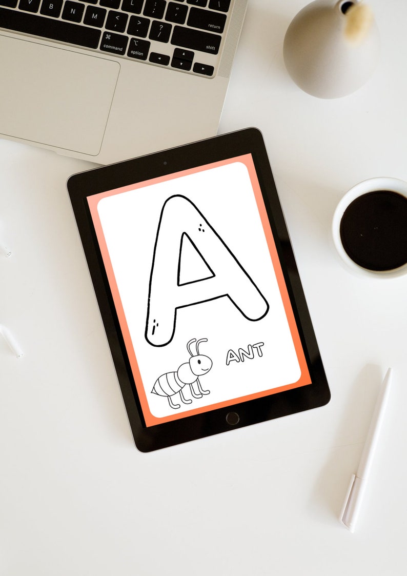 Alphabet Coloring Pages for Kids Printable,fun & Educational ABC ...