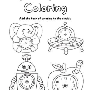 Learn the Clock – 30 Printable Pages - Fun & Educational Telling Time ...