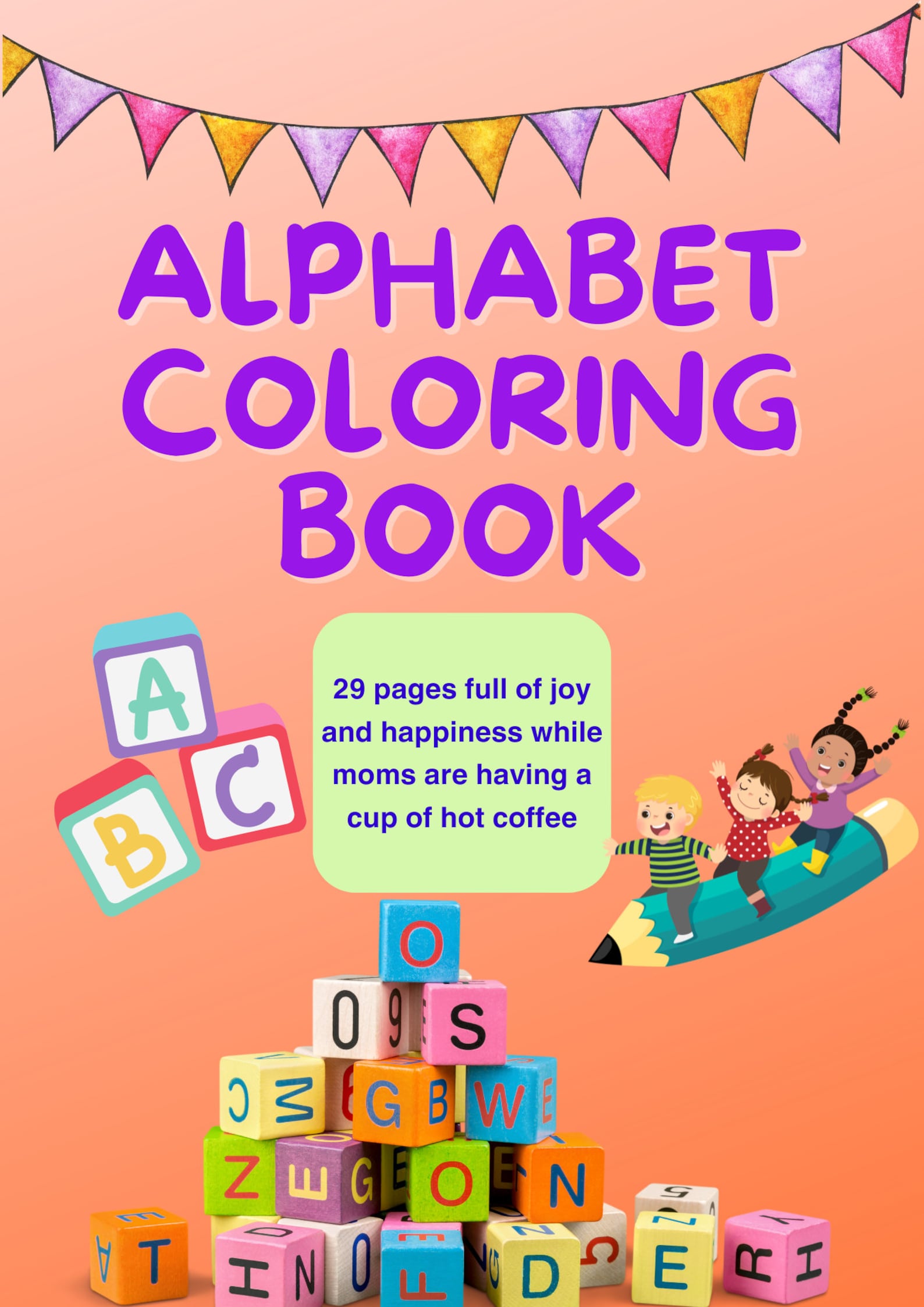 Alphabet Coloring Pages for Kids Printable,fun & Educational ABC ...