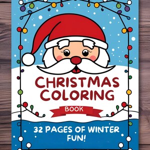 Christmas Coloring Pages for Kids - 32 Printable, PDF, Fun and Simple ...