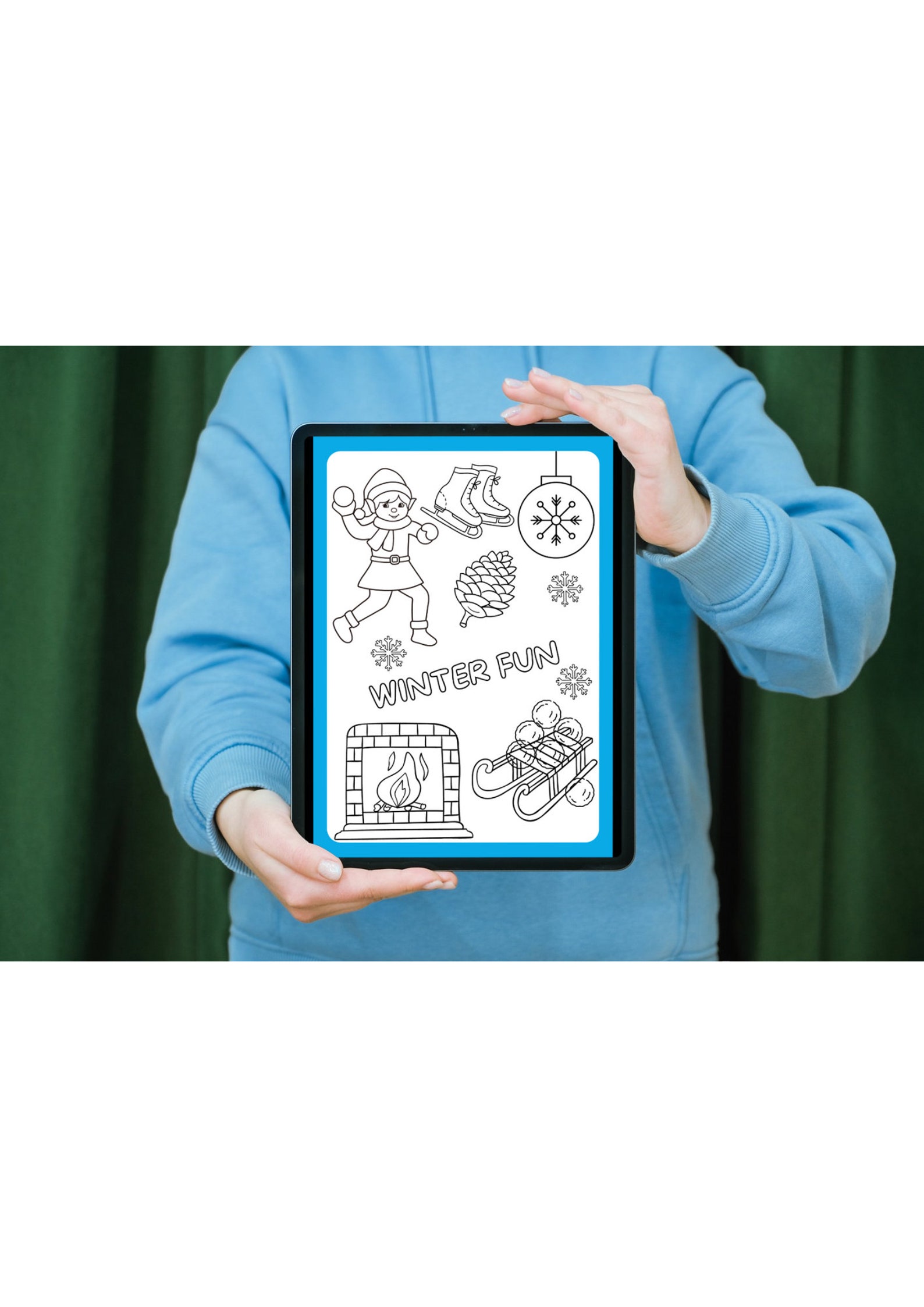 Printable Winter Activity Coloring Pages for Kids – 21 Printable, Fun ...