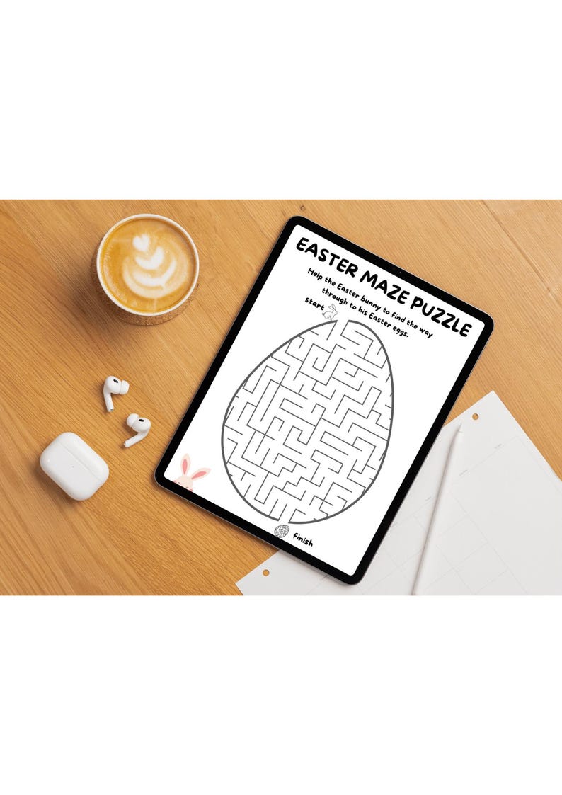 Printable Easter Activity Book for Kids – 26 Fun , Coloring, Puzzles ...