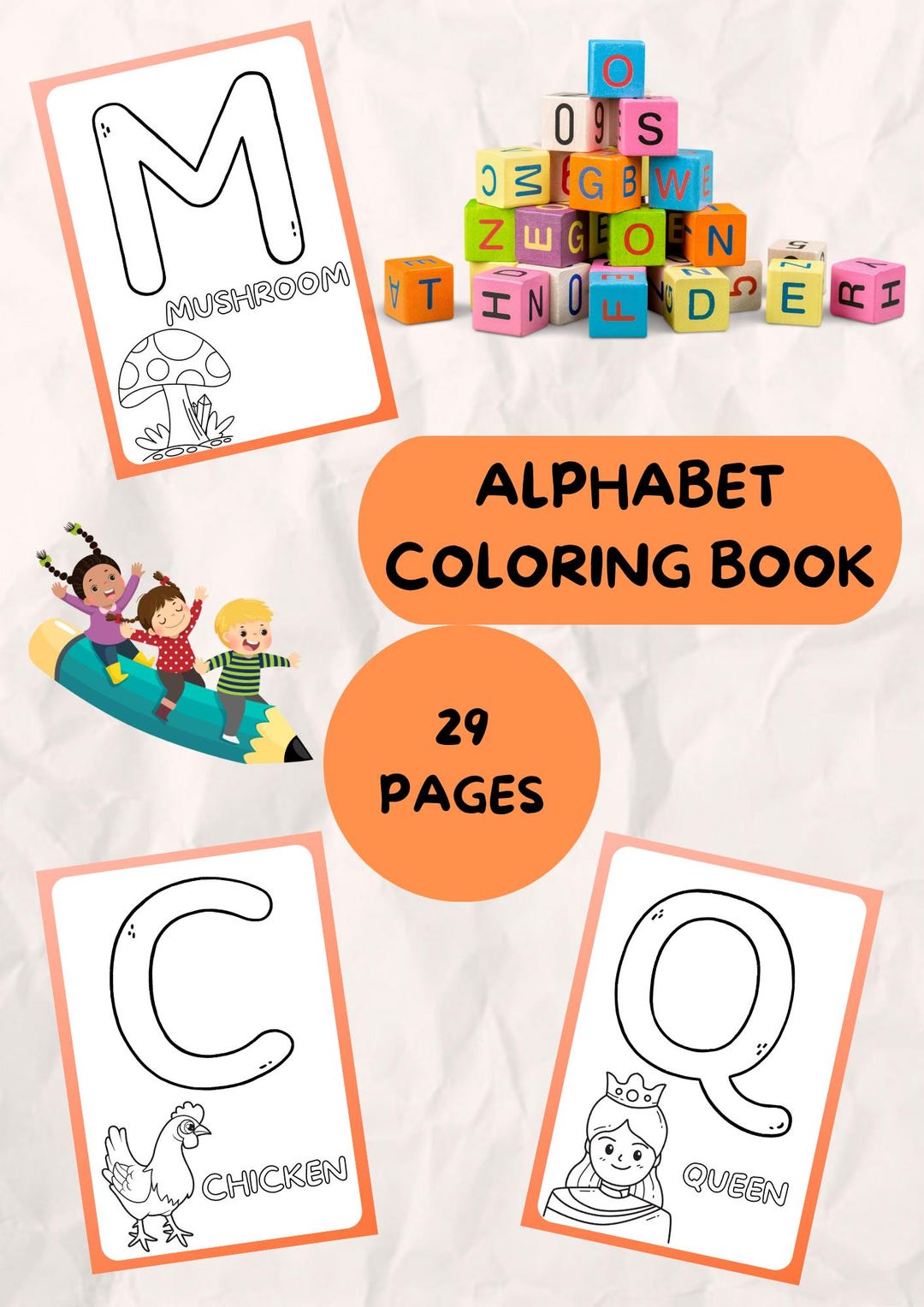 Printable Preschool Alphabet Coloring Pages for Kids - 29 Printable ...