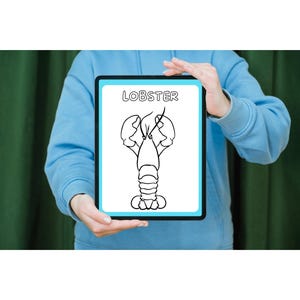 Sea Animals Coloring Pages for Kids –24 Printable, Fun & Educational ...